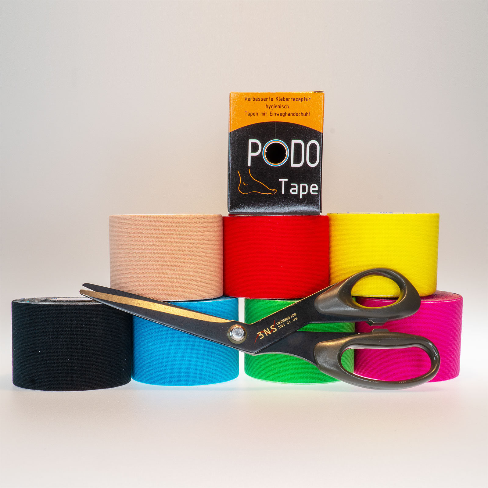 Podo-Taping Full Set “Dein Rundum-Sorglos-Paket” – B(u)y Halfmann©